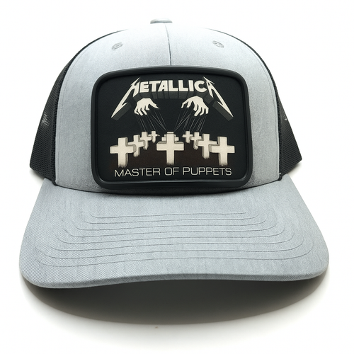 Metallica Master Of Puppets Hat, Removable Metal Patch, Snapback | eBay
