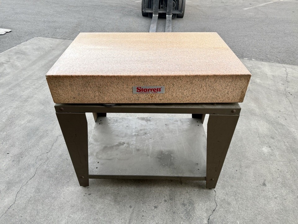 Starrett Cristal Pink Precision Inspection Table 24” X 36” Grade A | eBay
