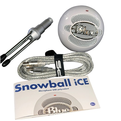 Blue Snowball iCE USB Microphone - White | eBay