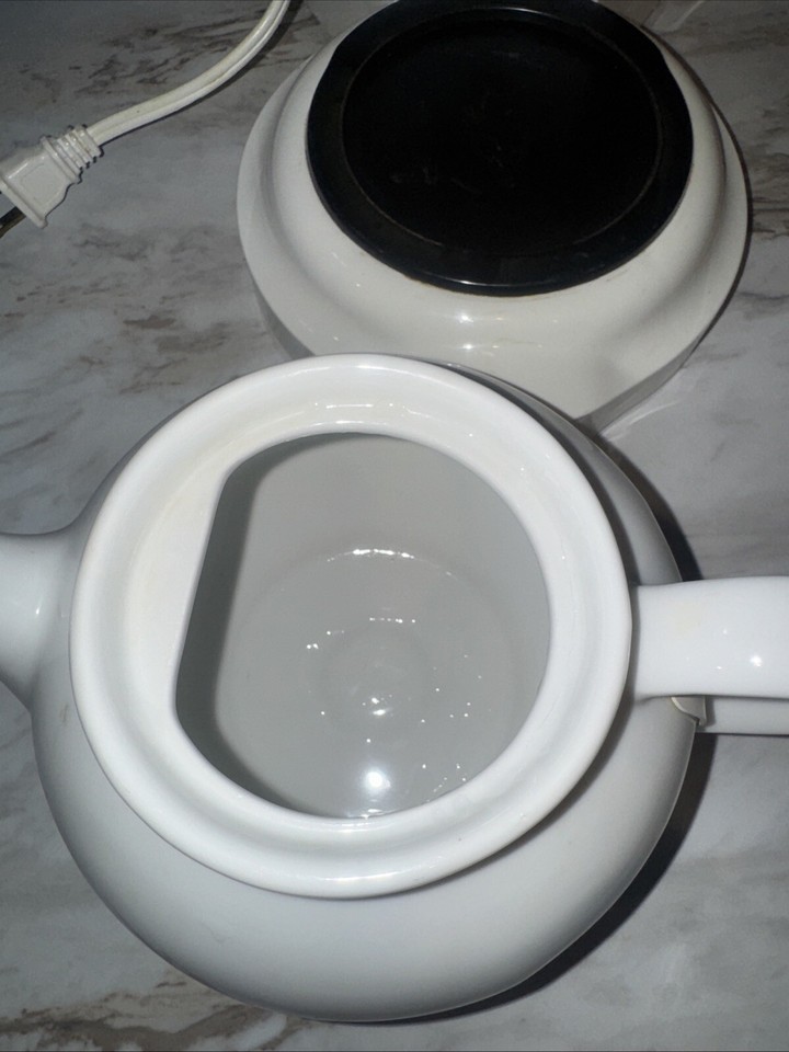 Mrs. Tea 6 Cup Automatic Hot Tea Maker HTM1 By Mr. Coffee - Ceramic Pot ...