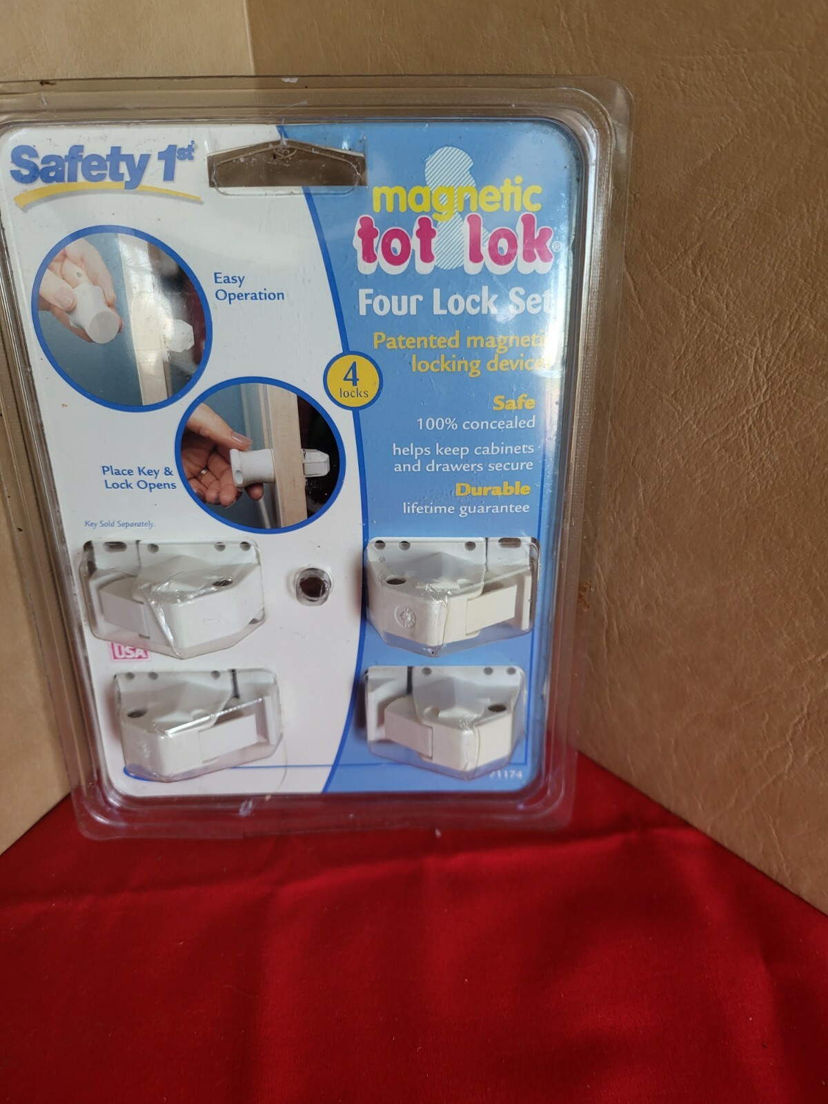 253. NEW SAFETY 1ST TOT LOK FOUR LOCK SET | eBay