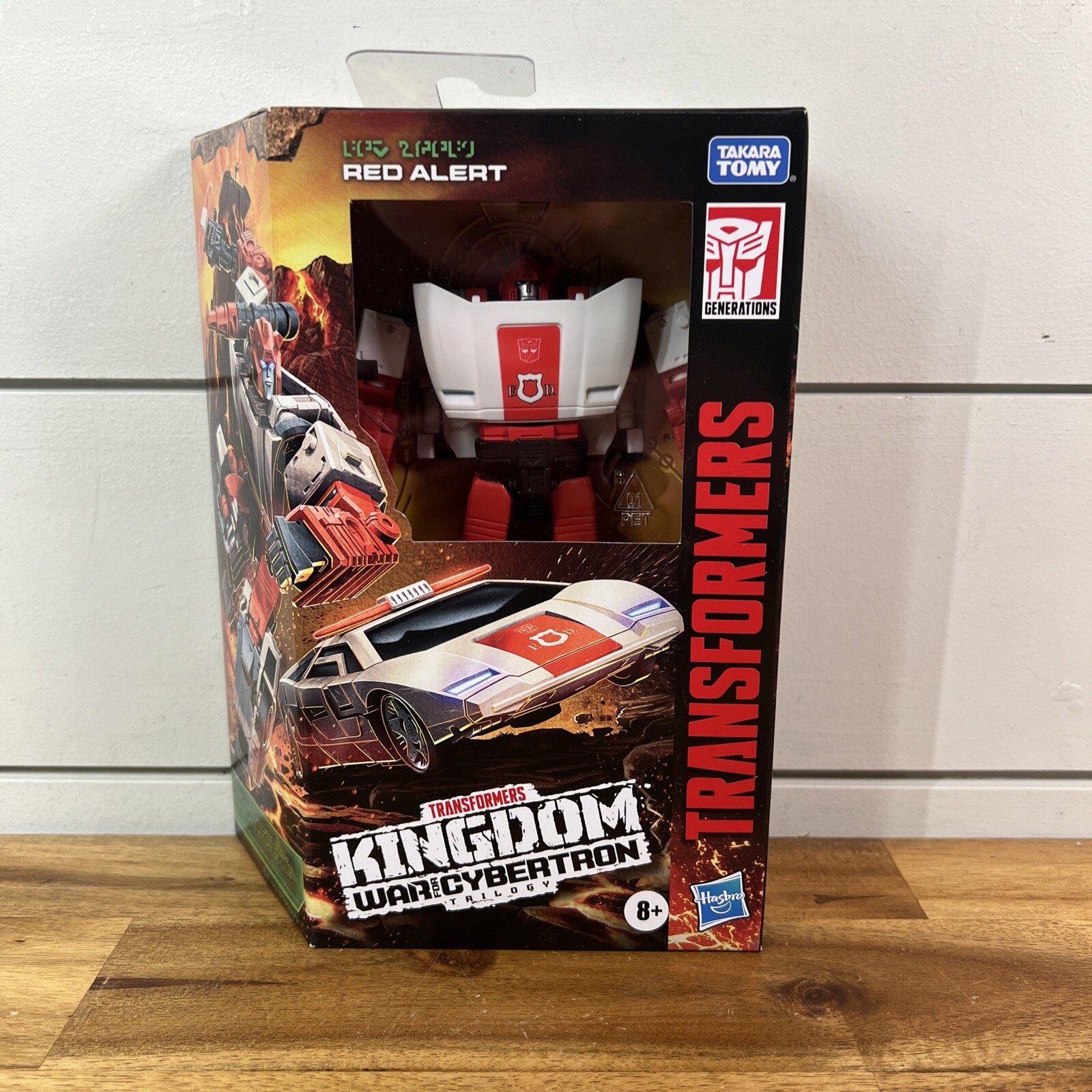 Transformers Kingdom Red Alert Walgreens Exclusive Red Alert NEW Ships ...