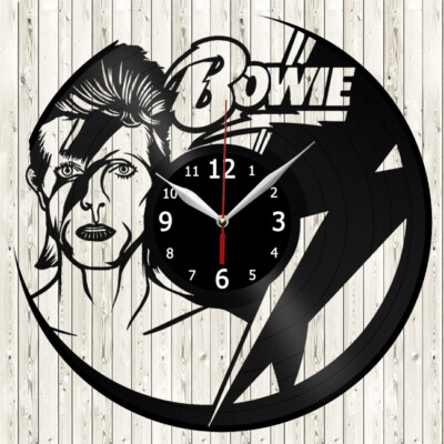 David Bowie Vinyl Record Wall Clock Decor Handmade 3853 | eBay
