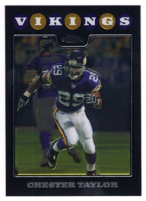 2008 TOPPS CHROME CHESTER TAYLOR CARD #TC58 **NM-MT** MINNESOTA VIKINGS ...