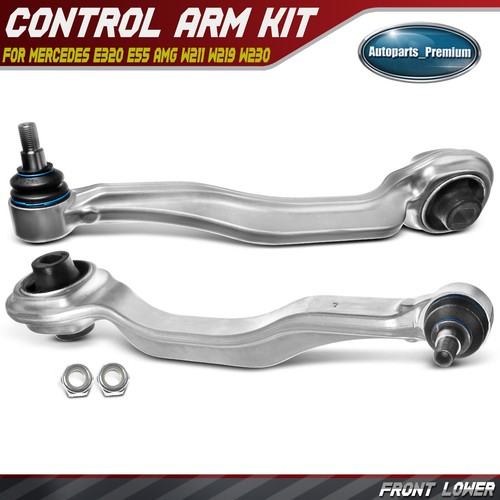 2x Lower Front Side Control Arm for Mercedes Benz E320 E350 SL550 2003 ...