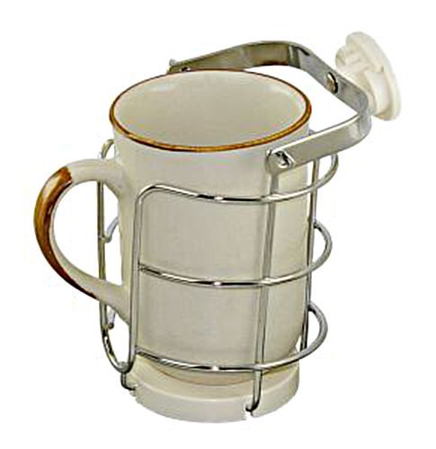 Gimbal Stainless Steel Cup Mug Holder up to 87mm | eBay