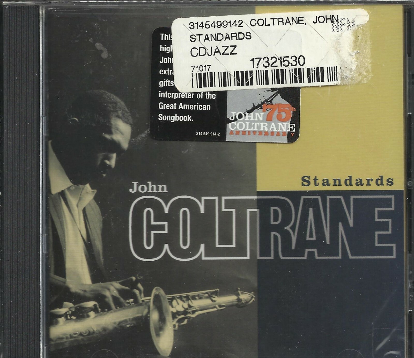 Standards by Coltrane, John (CD, 2001) for sale online | eBay
