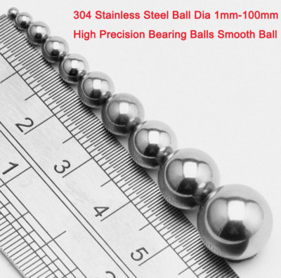 304 Stainless Steel Ball Dia 1mm-100mm High Precision Bearing Balls ...