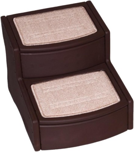 Pet Gear Easy Step II Stairs, 2 for 17 L x 14 W x 13 H, Chocolate | eBay