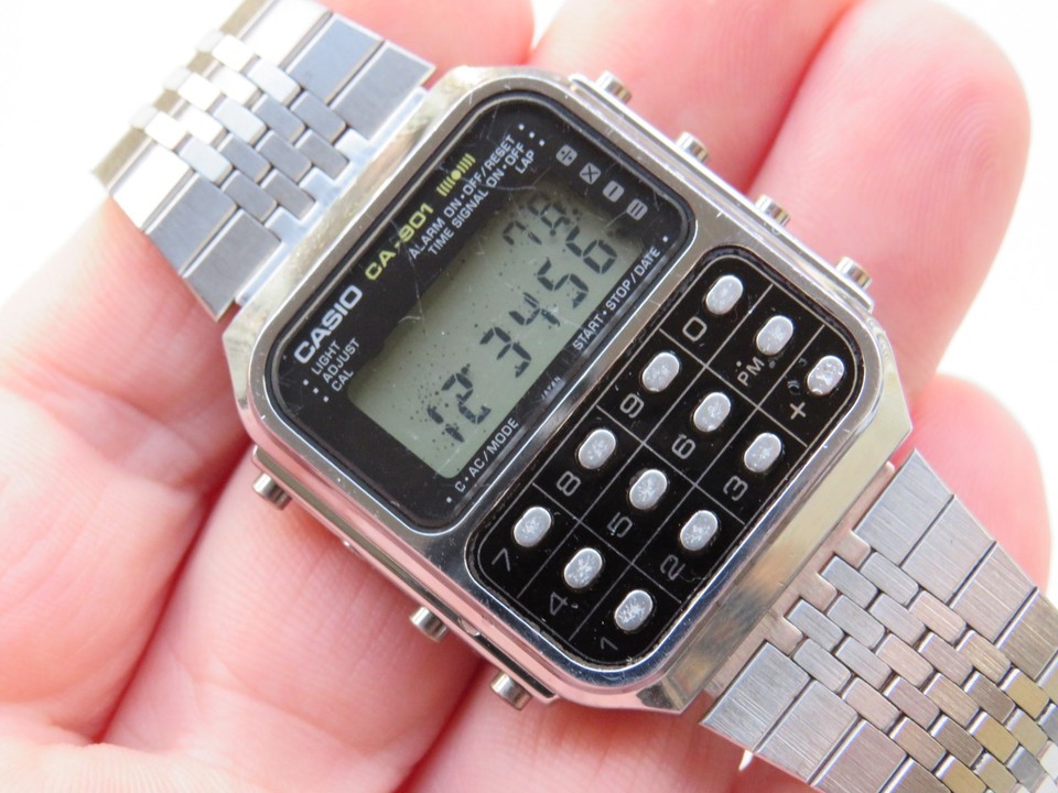 Vintage Casio CA-901 Calculator Watch Module 134 Japan | eBay