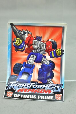 Transformers Armada Optimus Prime Sticker Card 2002 | eBay
