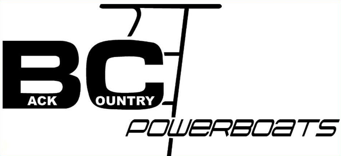 PAIR OF 5.5" X 12" BACK COUNTRY BOAT HULL DECALS MARINE GRADE YOUR ...