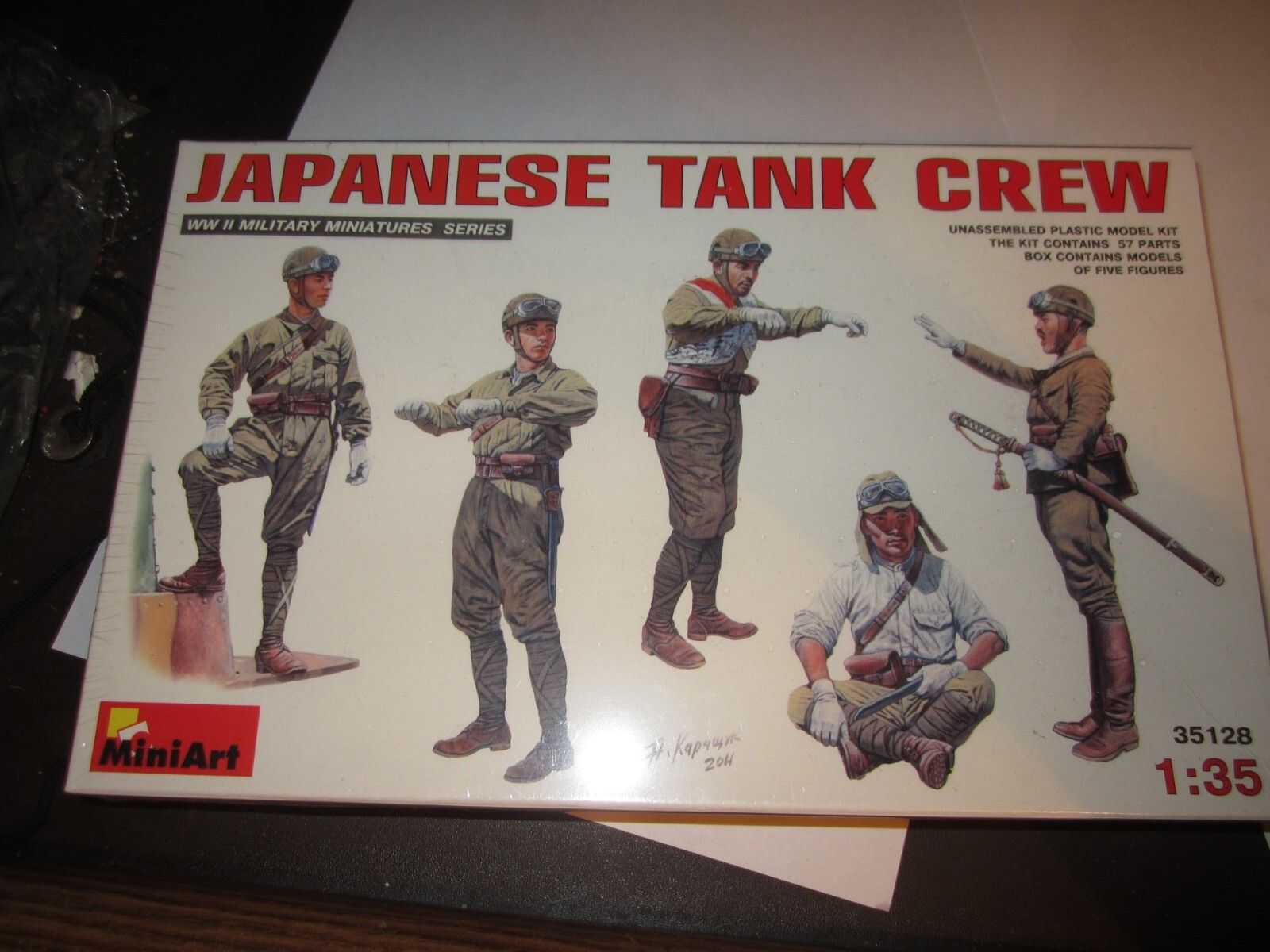 1/35 MiniArt 35128: Japanese Tank Crew NEW IN SEALED BOX | eBay
