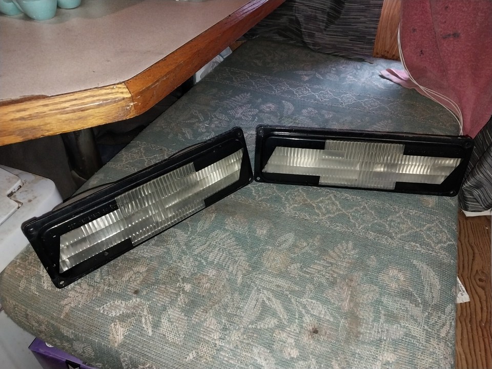 88 89 Chevrolet GMC OBS Truck Quad Halogen Sealed Beam 4 Headlight ...