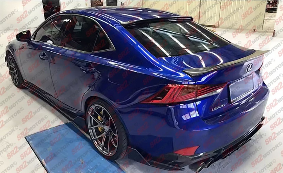 Fits 14-20 Lexus IS250 IS300 IS350 IS200t Black Duckbill Rear Trunk ...