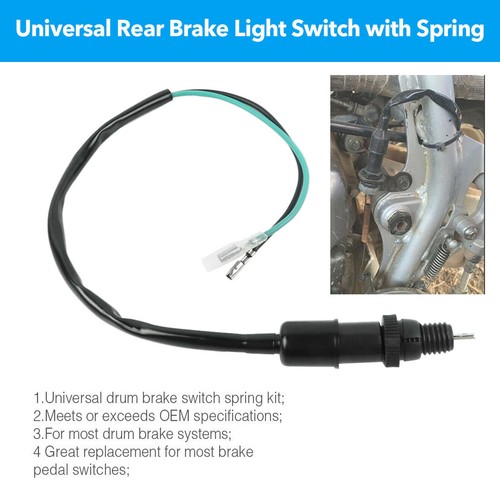 Universal Motorcycle Rear Brake Stop Lever Light Switch Spring For ...