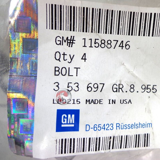 Vauxhall Bolt - Genuine - 11588746 for sale online | eBay