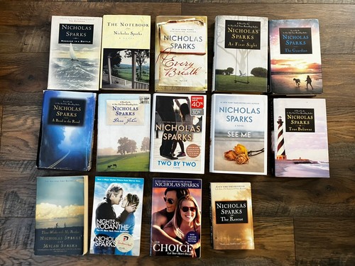 Lot 14 Nicholas Sparks Hardcover & Paperback Books | eBay