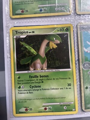🌶Tropius - DP02:Trésors Mystérieux - 64/123 - Carte Pokemon Neuve ...