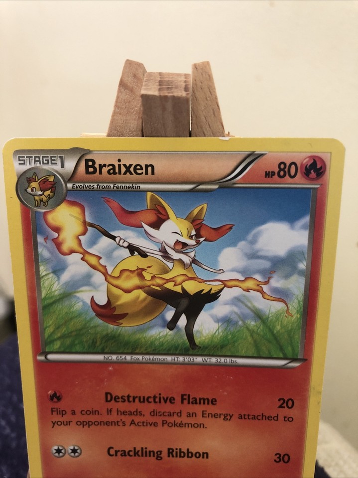 Pokémon Trading Card Game Braixen XY Fates Collide #12/124 | eBay