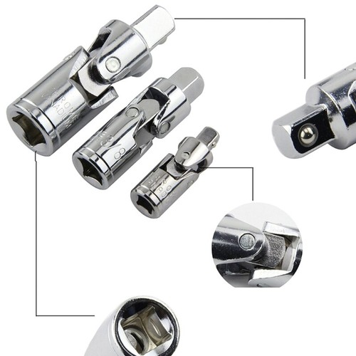 1/4inch 3/8inch 1/2inch Drive Chrome Moly U Joint Sockets Access Hard ...