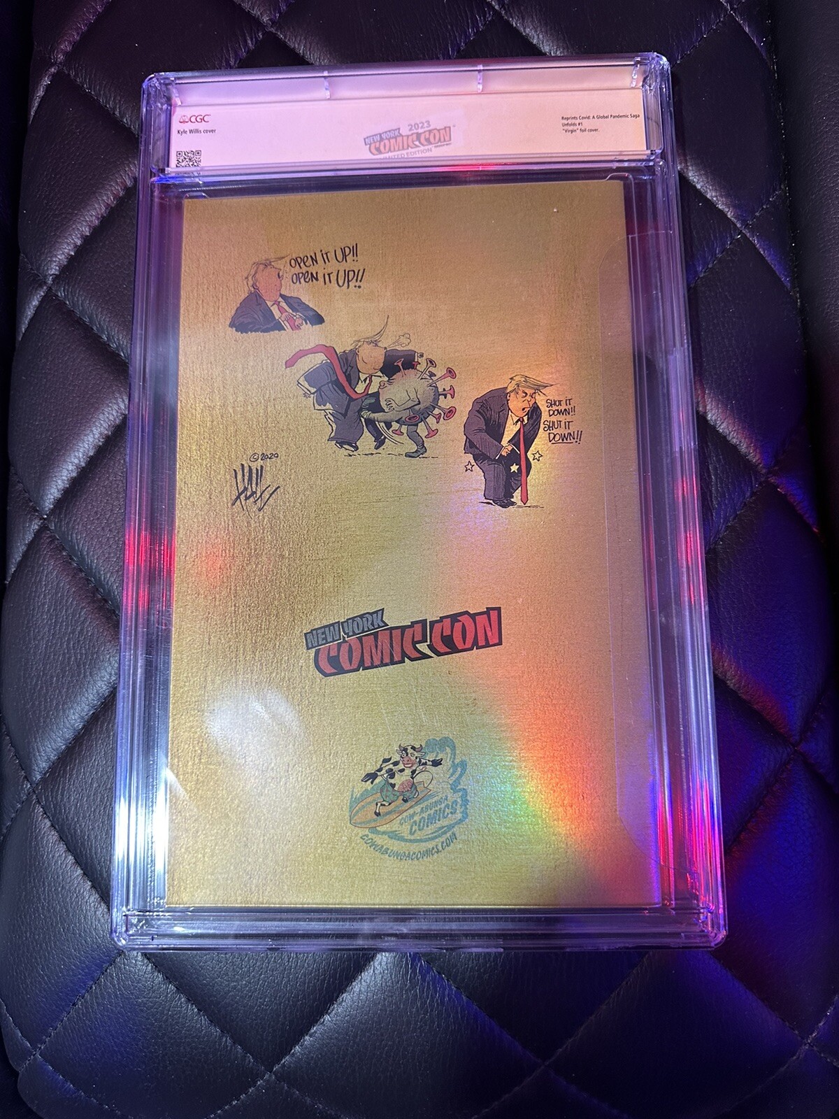 Donald Trump Amazing 1st Ever Edition CGC Signed 10 COVID SUPER RARE!🤯 ...