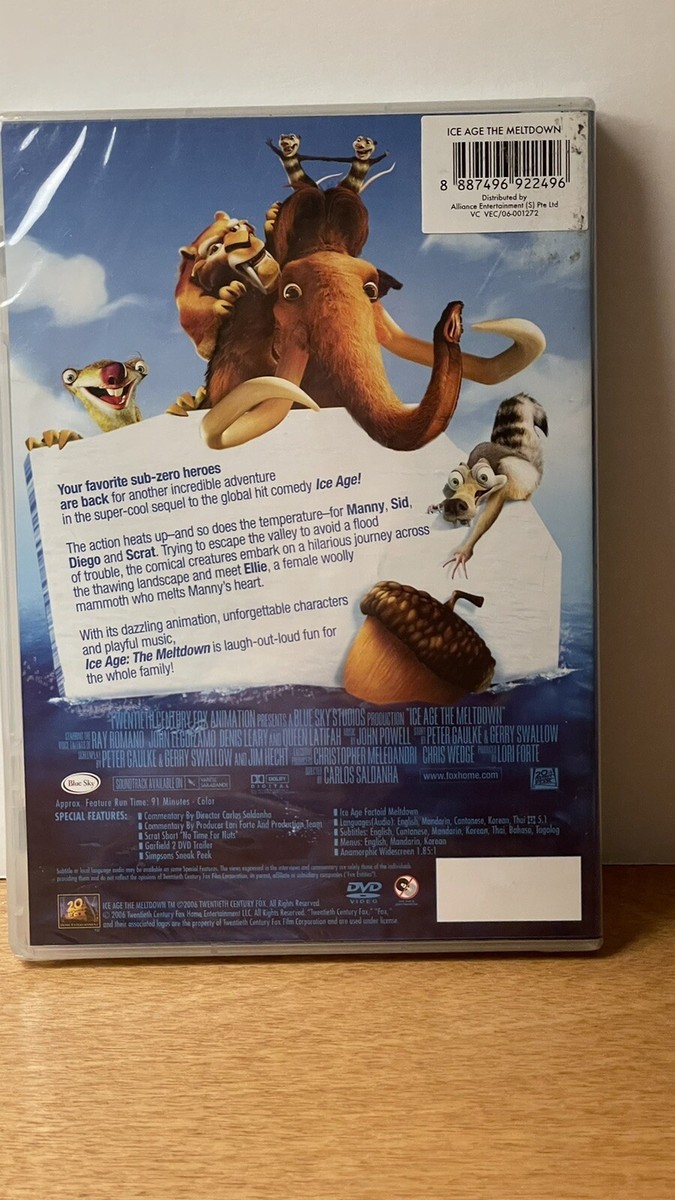 Ice Age The Meltdown Dvd 2006 Widescreen Edition Ebay Ice Age: The