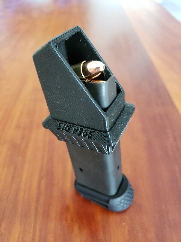 Sig Sauer P365 Handgun Speed Loader - 9mm Gun Magazine Clip Speedloader ...