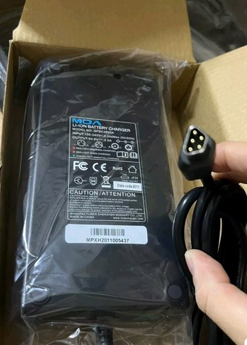 54.6V charger for Barletta Fischer Junto Monday bike Trapezoid 5-pin ...