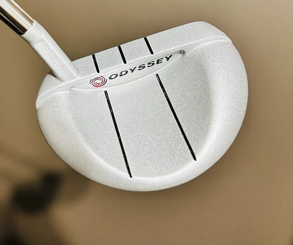 Odyssey White Hot OG Rossie Mallet Putter with Head Cover | eBay