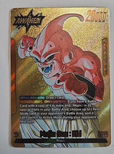 Dragon Ball Z FW Majin Buu: Kid SB01-029 Gold Alternate Art | eBay