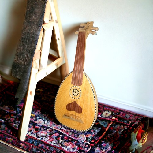 Small Lute Music Oud Instrument strings tunes Moroccan Handmade Arabic ...