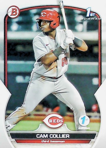 2021 BOWMAN FIRST EDITION 1ST BPPF-125 CAM COLLIER CINCINNTI REDS ...