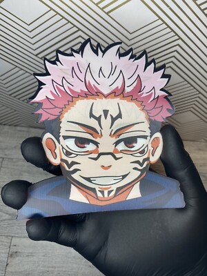 Jujutsu Kaisen Yuji Itadori 3D Lenticular Motion Car Sticker Decal ...