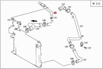 Genuine Mercedes Hose 638 638/2 6385011082 | eBay