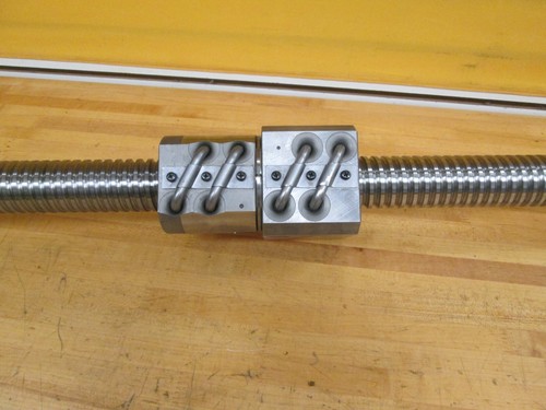 DMG MORI SEIKI Z AXIS PRECISION GROUND BALL SCREW 50mm THREAD DIA. 10mm ...