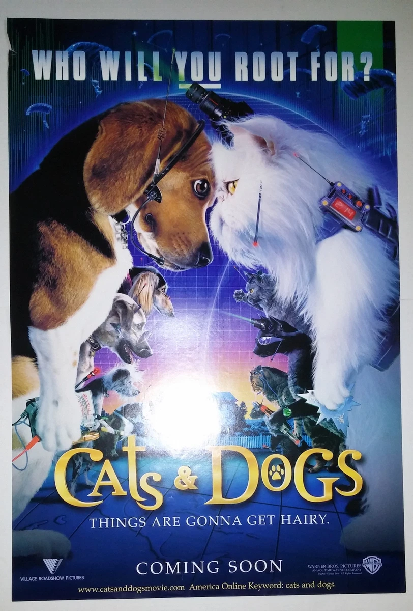 Cats And Dogs Movie Poster