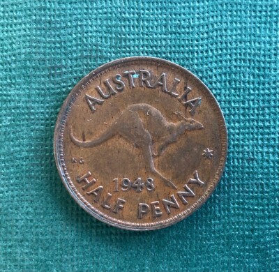 1948 Australian Half Penny - Melbourne Mint | eBay Australia