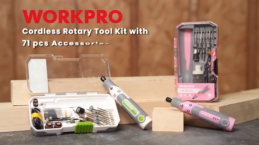 WORKPRO 3.6V Mini Cordless Rotary Tool Kit 3 Variable Speeds w/71pcs Accessories | eBay