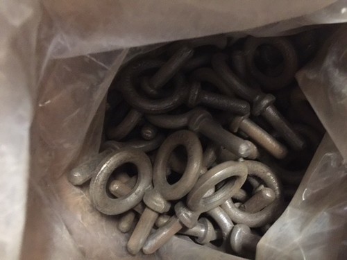 Lot Vulcan Eye-Bolts Unthreaded - Drop Forged in the USA EB-22 KO-22 5/ ...