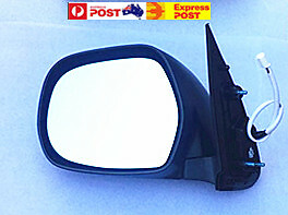 NEW LH Electric Mirror for TOYOTA HIACE & COMMUTER TRH KDH 05-13 Black ...