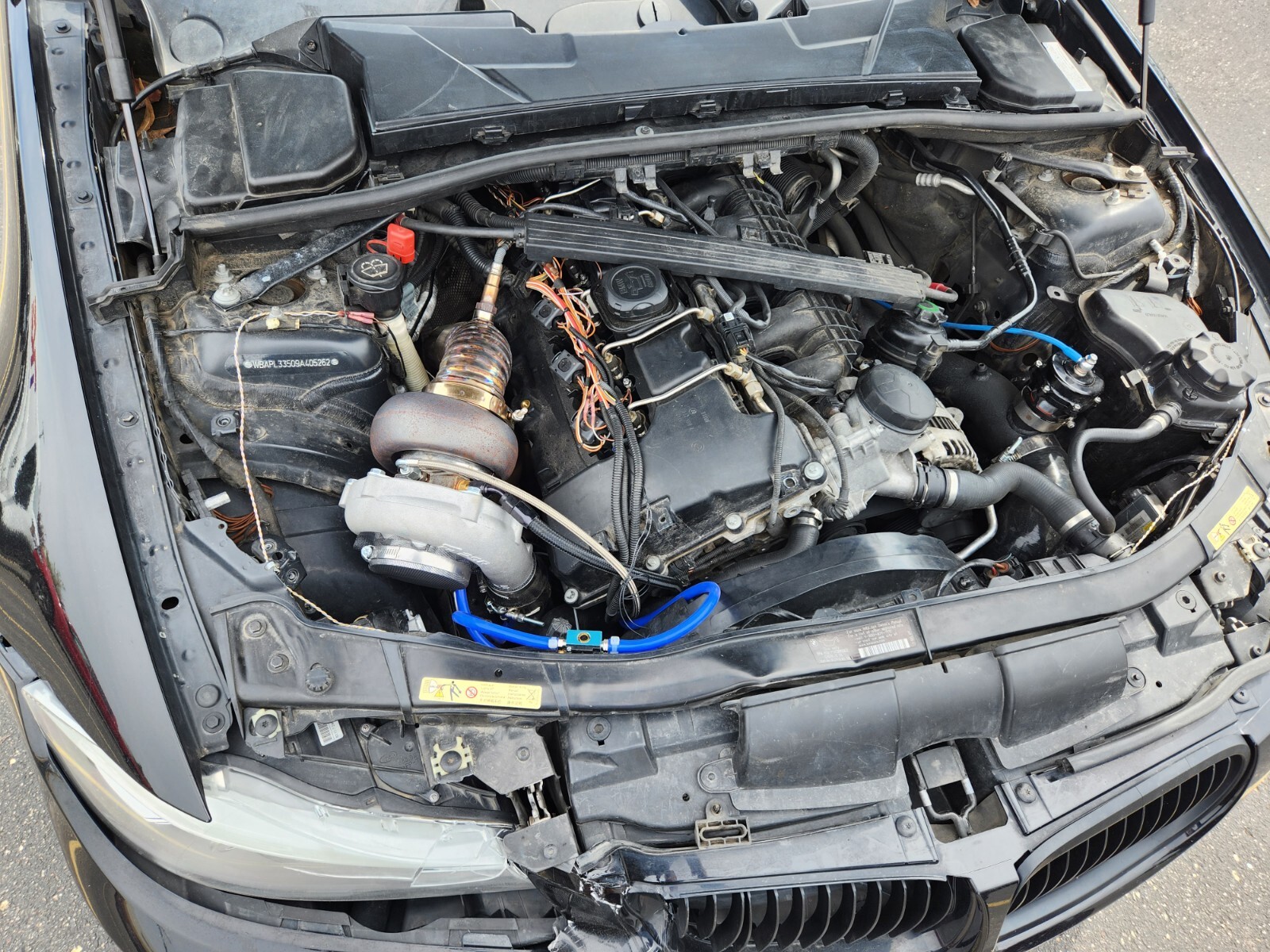 BMW 335i/Xi 135i 535i/xi N54 Top Mount Single Turbo Manifold/Kit | Twin ...