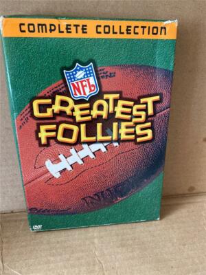 NFL Greatest Follies Collection Giftset (DVD, 2005, 2-Disc Set, 2 Pack ...