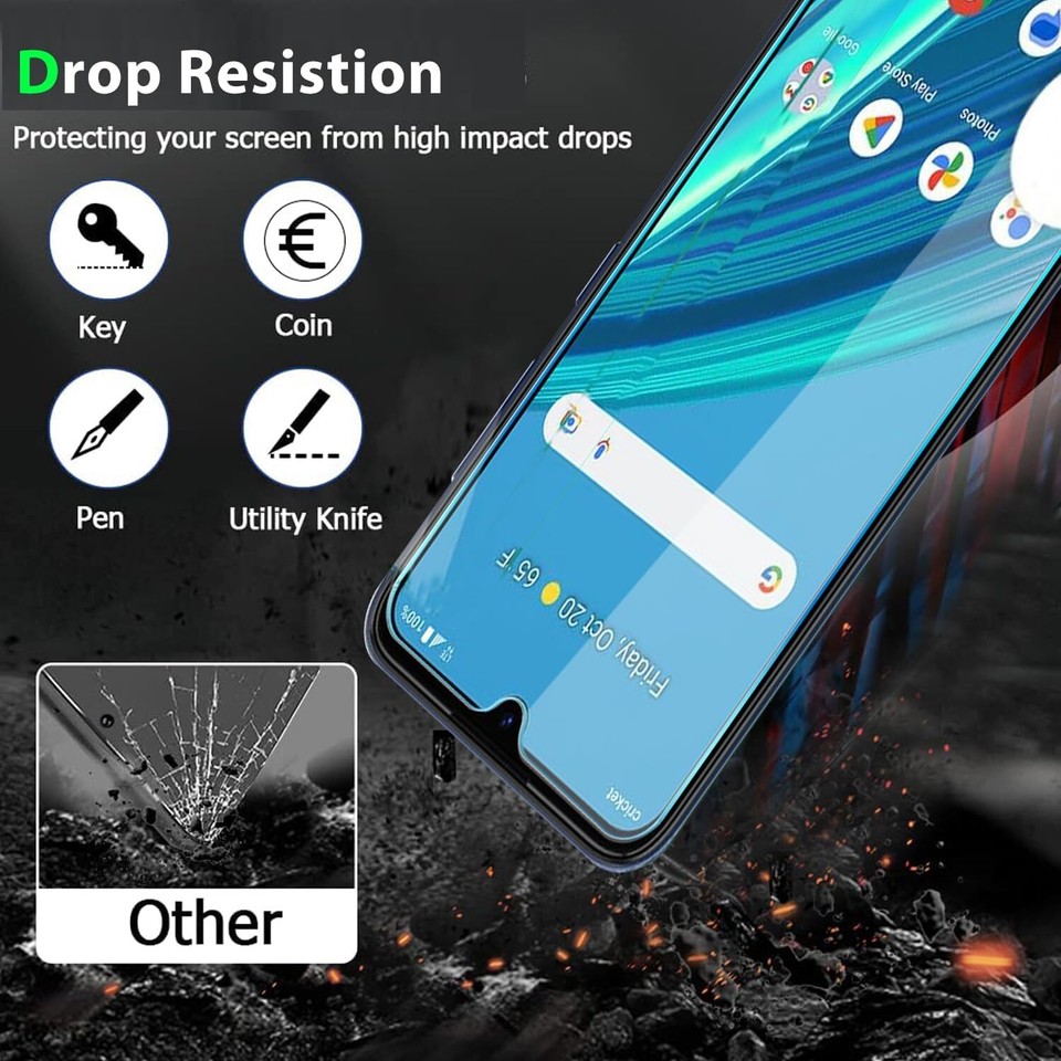 For BLU G93 G73 G63 G53 G33 F92e G52L G72 Max 9H Tempered Glass Screen ...