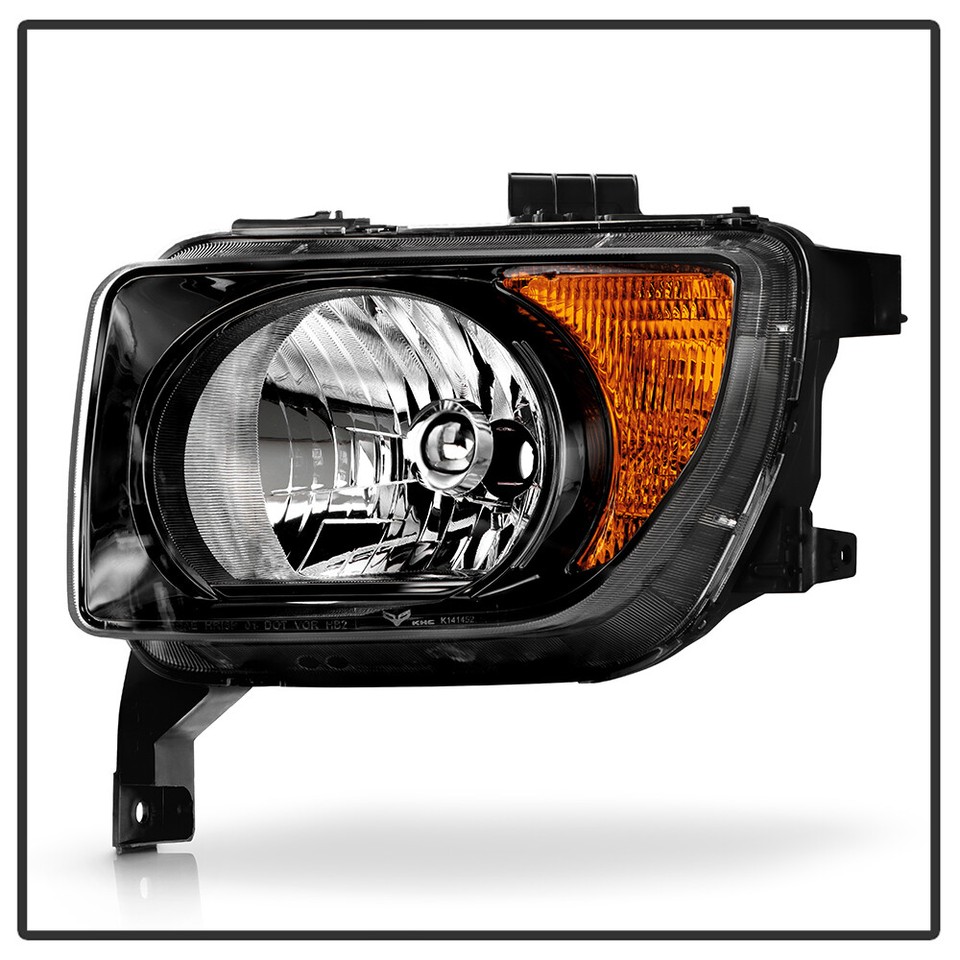 For 2003-2008 Honda Element DX|EX|LX Balck Headlights Headlamps Set ...