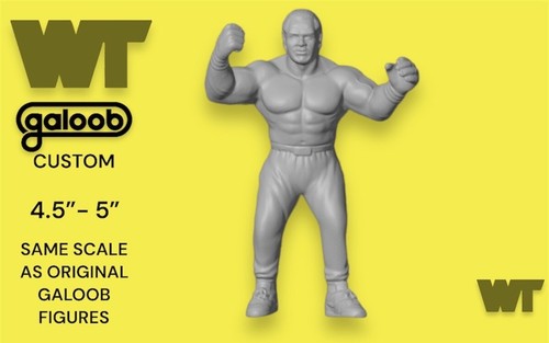 BUTCH REED WCW Galoob Style CUSTOM WWF Unpainted WWE *READ* | eBay