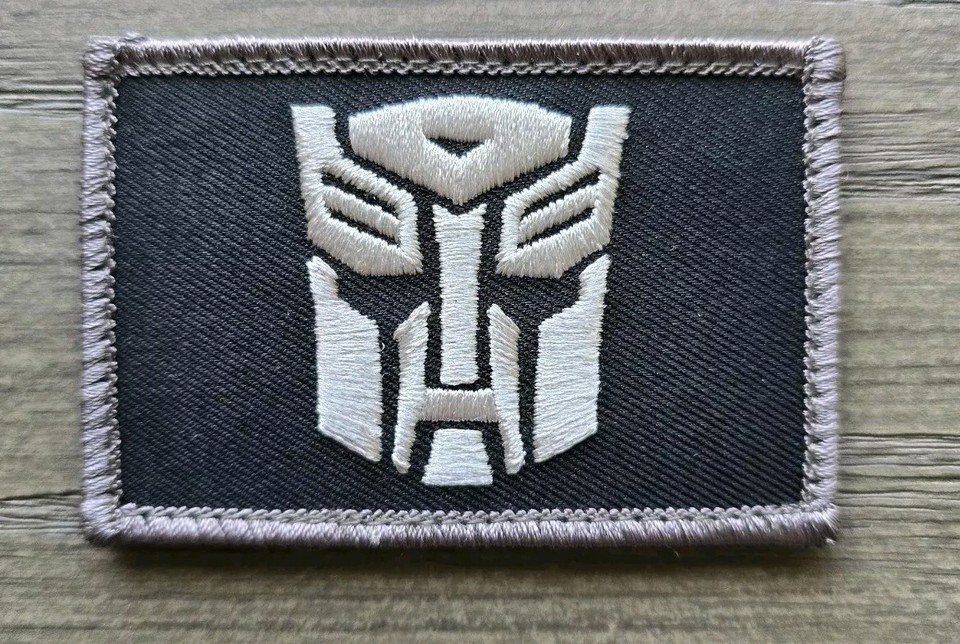 TRANSFORMER OPTIMUS PRIME MOVIE AUTOBOT GRAY BLACK SWAT HOOK MORALE ...