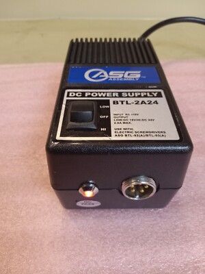 ASG BTL-2A24 Electric Torque Assembly screwdriver Power Supply | eBay