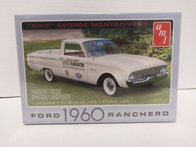 AMT Ohio George Montgomery 1960 Ford Ranchero 1/25 Plastic Model Kit ...