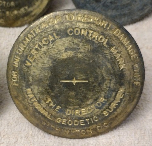 Lot of 7 Vintage National Geodetic Survey Markers | eBay